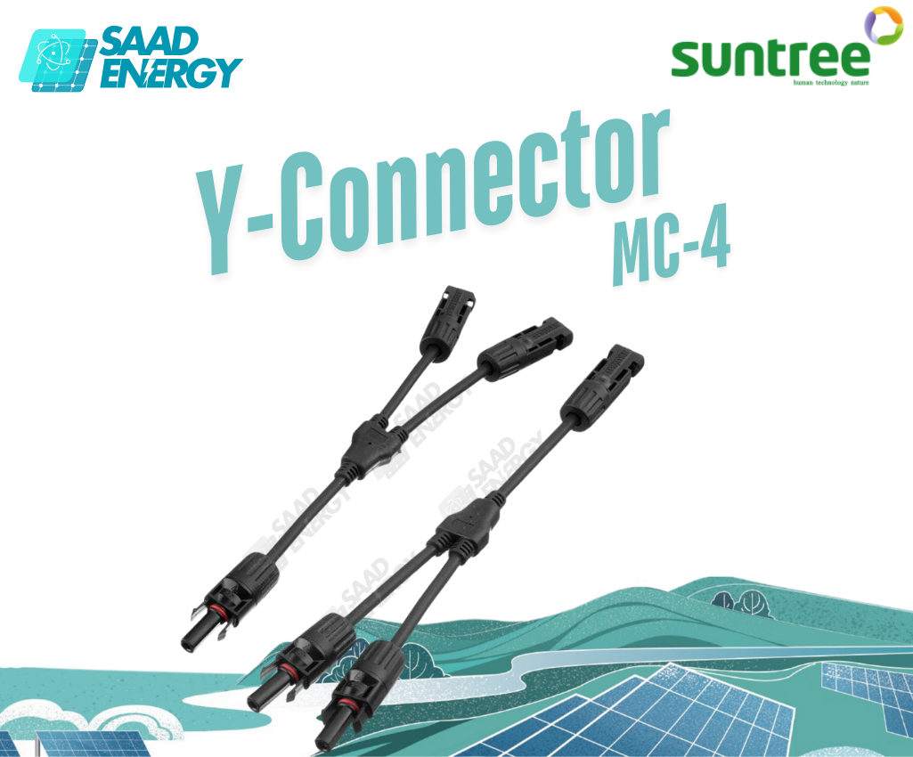 Suntree MC-4 Solar Y Connector (1M-2F & 1F-2M) – Saad Energy