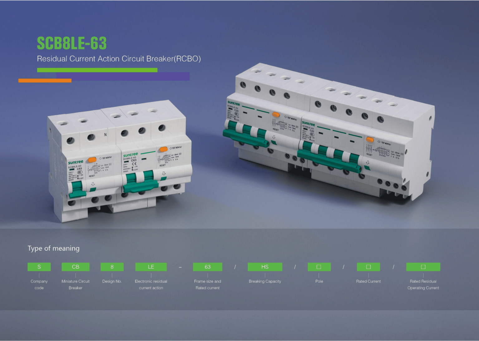 Suntree RCCB (Residual Current Circuit Breaker) 2P / 400V /50Hz – Saad ...