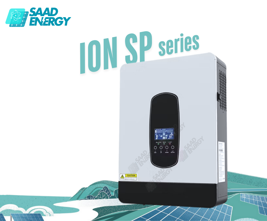 2kw Hybrid Solar Inverter 12V DC 220V AC 55V to 450V PV ION SP-2.0 ...