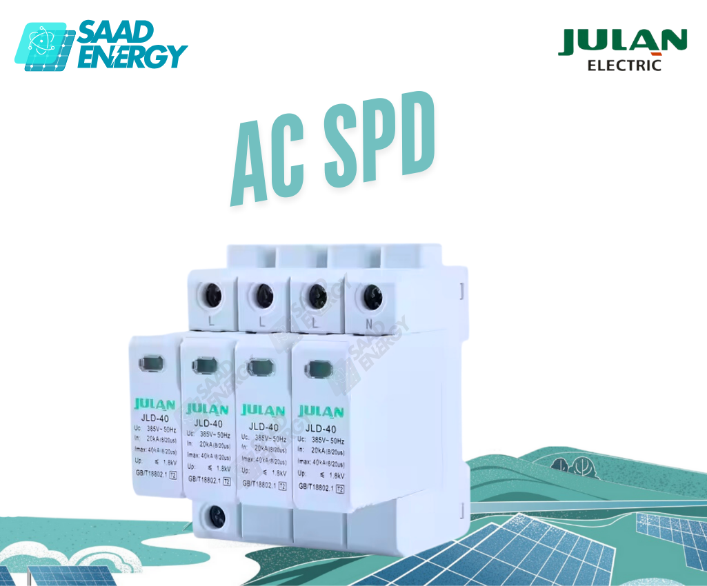 Julan AC SPD (AC Surge Protection Device) SLD-40 600V/1000V 2P/3P ...
